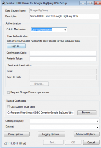 Connect Power BI to GCP BigQuery using Simba Drivers – Ittichai Chammavanijakul